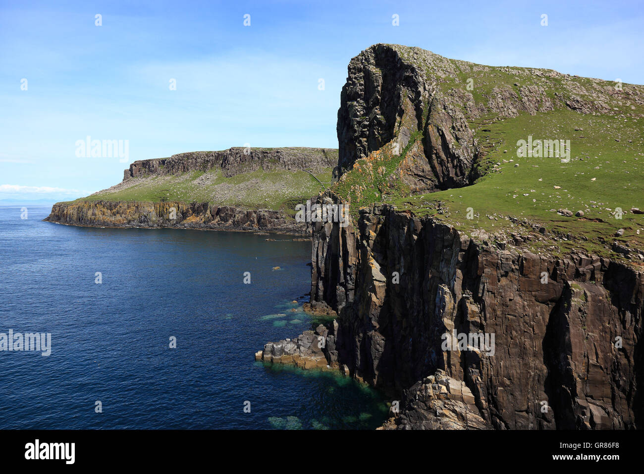 Scotland, the Inner Hebrides, Isle of Skye, Duirinish peninsula ...