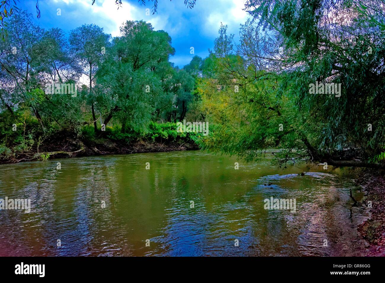 Raab River Landscape Stock Photo - Alamy