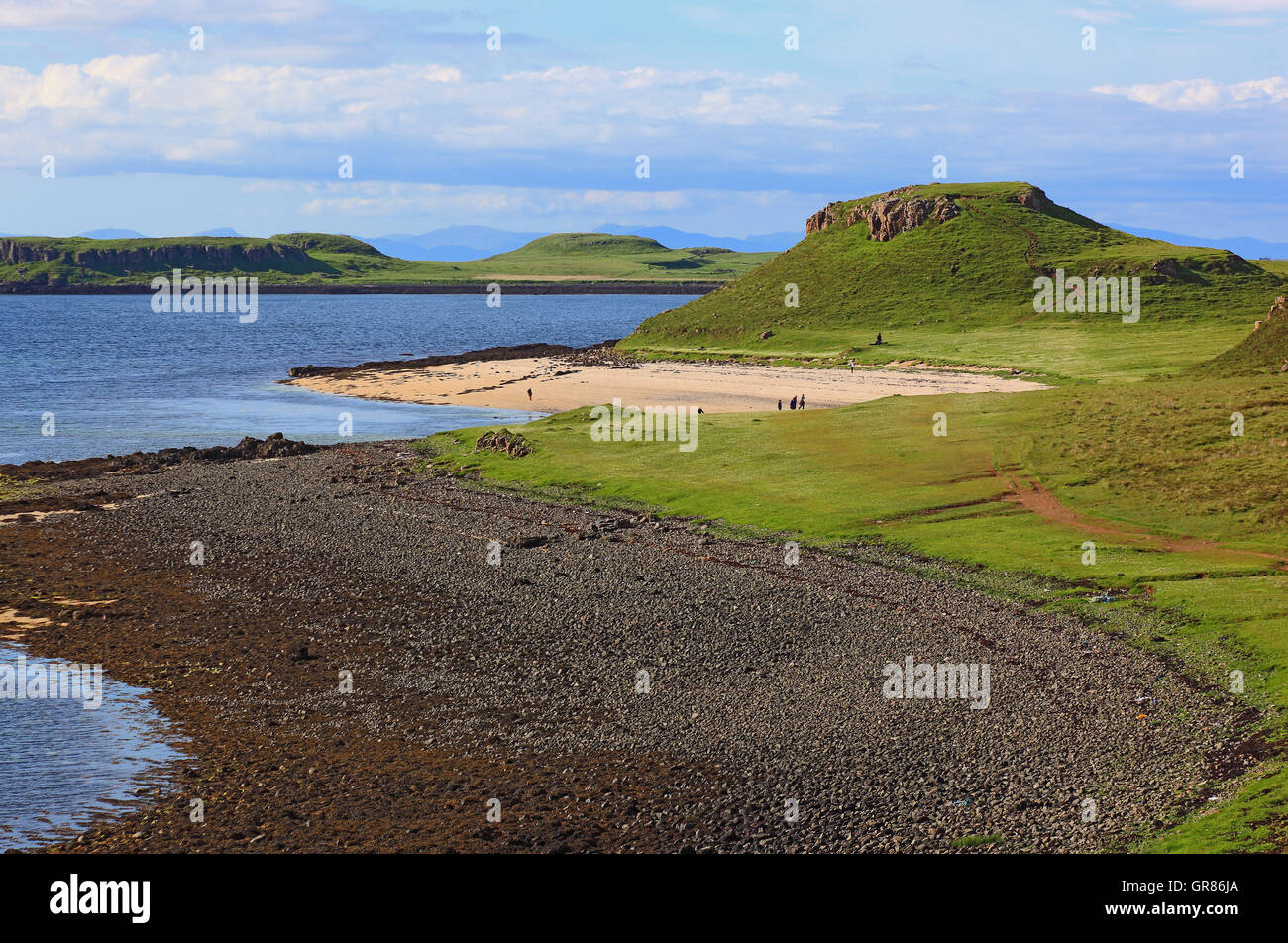 Scotland, the Inner Hebrides, Isle of Skye, Duirinish peninsula, coast ...