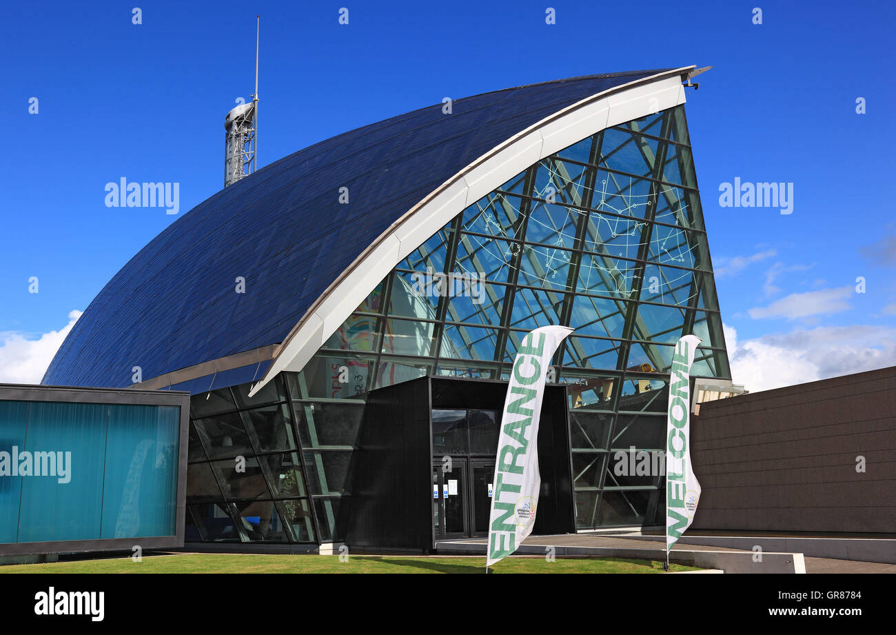 Scotland, city of Glasgow, a part of the Science Center, science centre ...