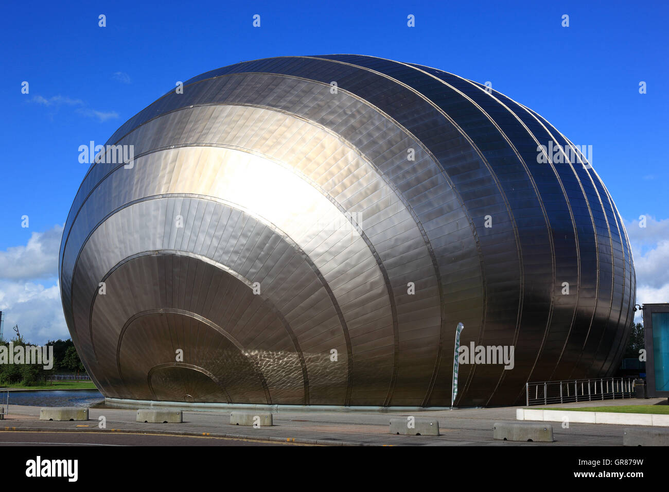 Scotland, city of Glasgow, building of the Science Center, science ...