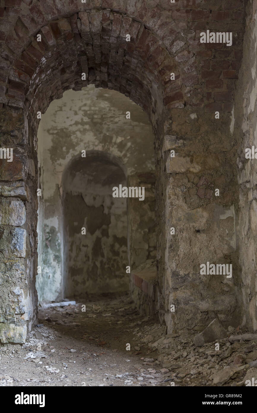 The Ruined Fort In The Ligurian Apennines Could Easily Serve As A Film ...