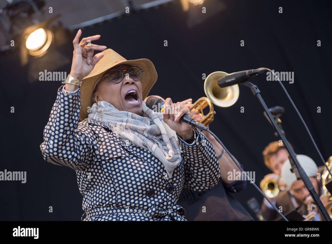 Dee Dee Bridgewater At Pori Jazz 2015 Stock Photo - Alamy