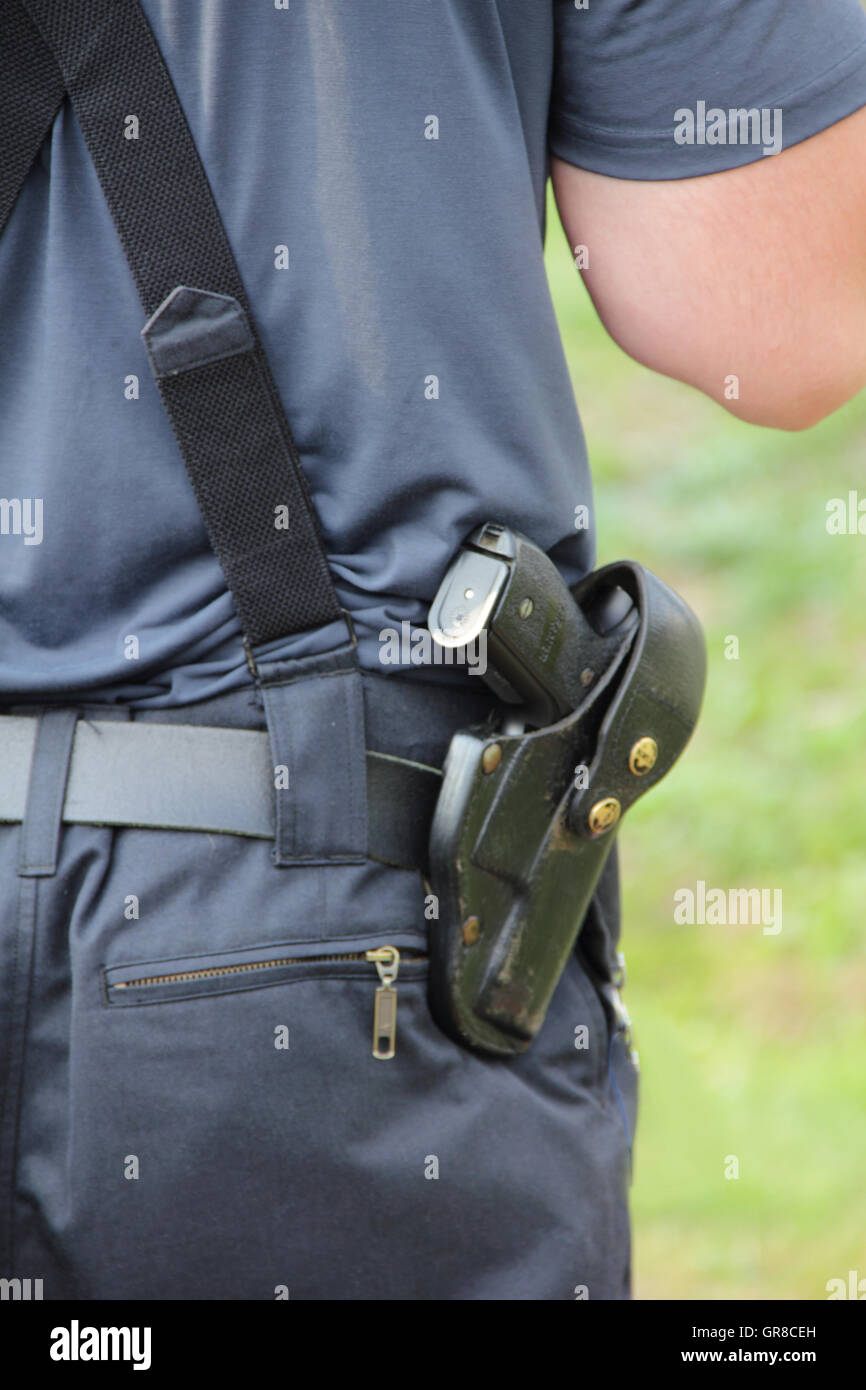 Germany police pistol hi-res stock photography and images - Alamy