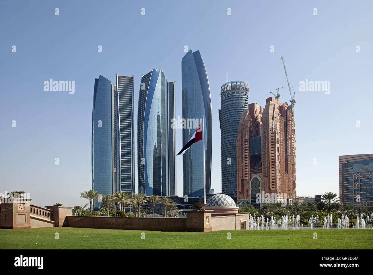 Architecture In Abu Dhabi 2014 Stock Photo - Alamy
