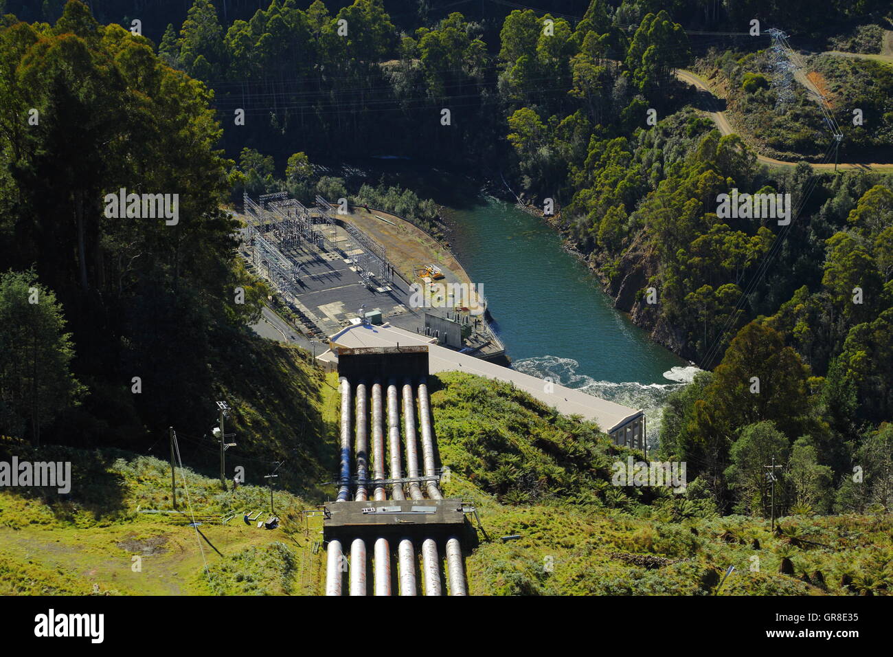 Commissioned in 1938, this hydro-electric development was the origin of ...