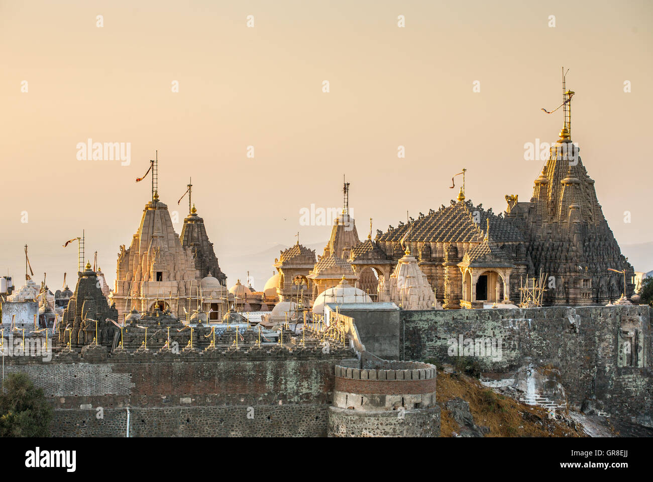Palitana jain temple gujarat india hi-res stock photography and images ...