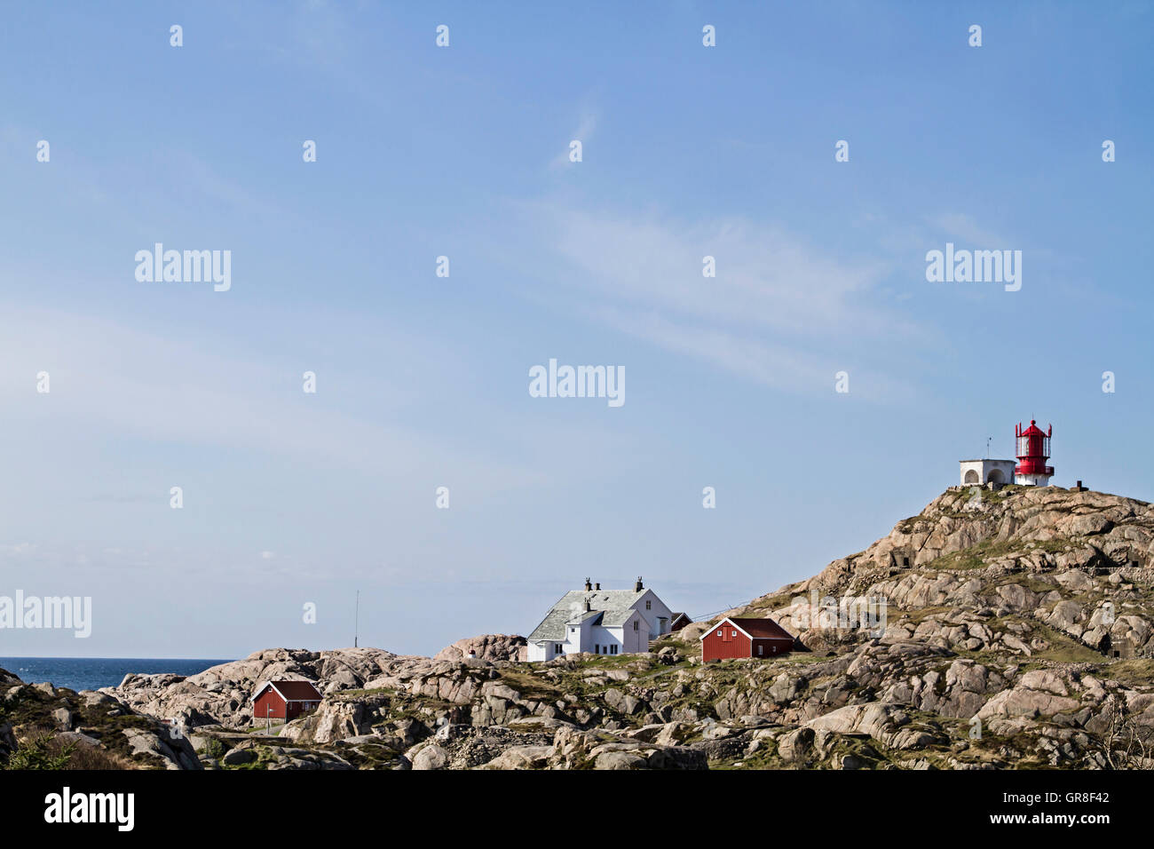 The Lighthouse Of Lindesnes Is The Oldest And Southernmost Lighthouse ...