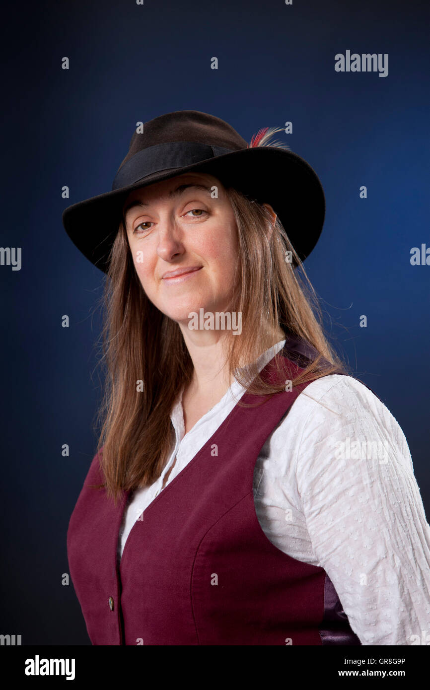 Frances Hardinge, the British children's writer, at the Edinburgh ...