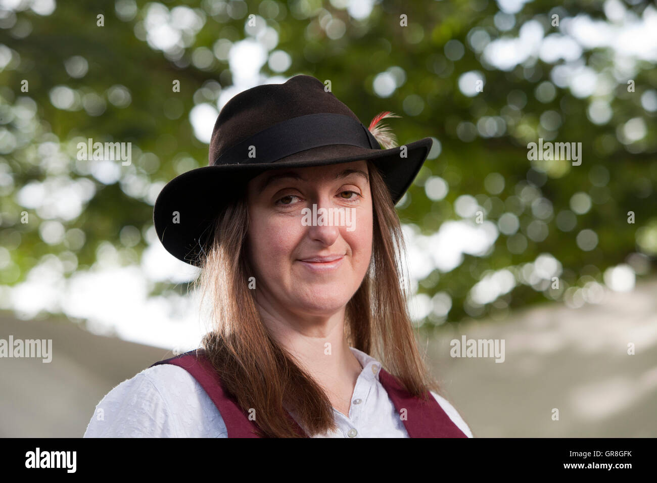 Frances Hardinge, the British children's writer, at the Edinburgh ...