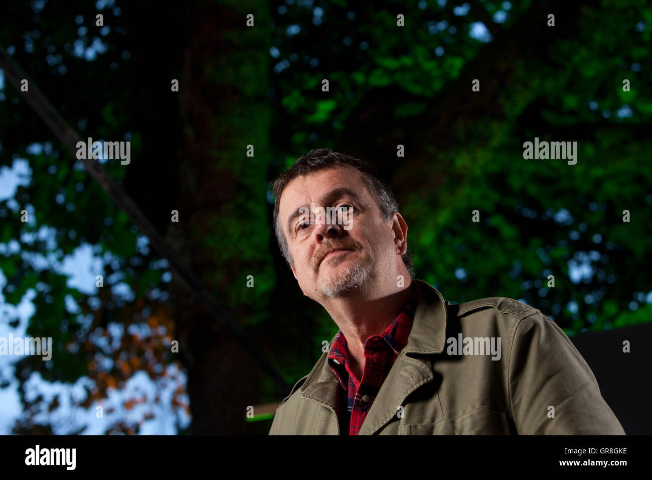 Mark Billingham, the English crime writer, at the Edinburgh ...