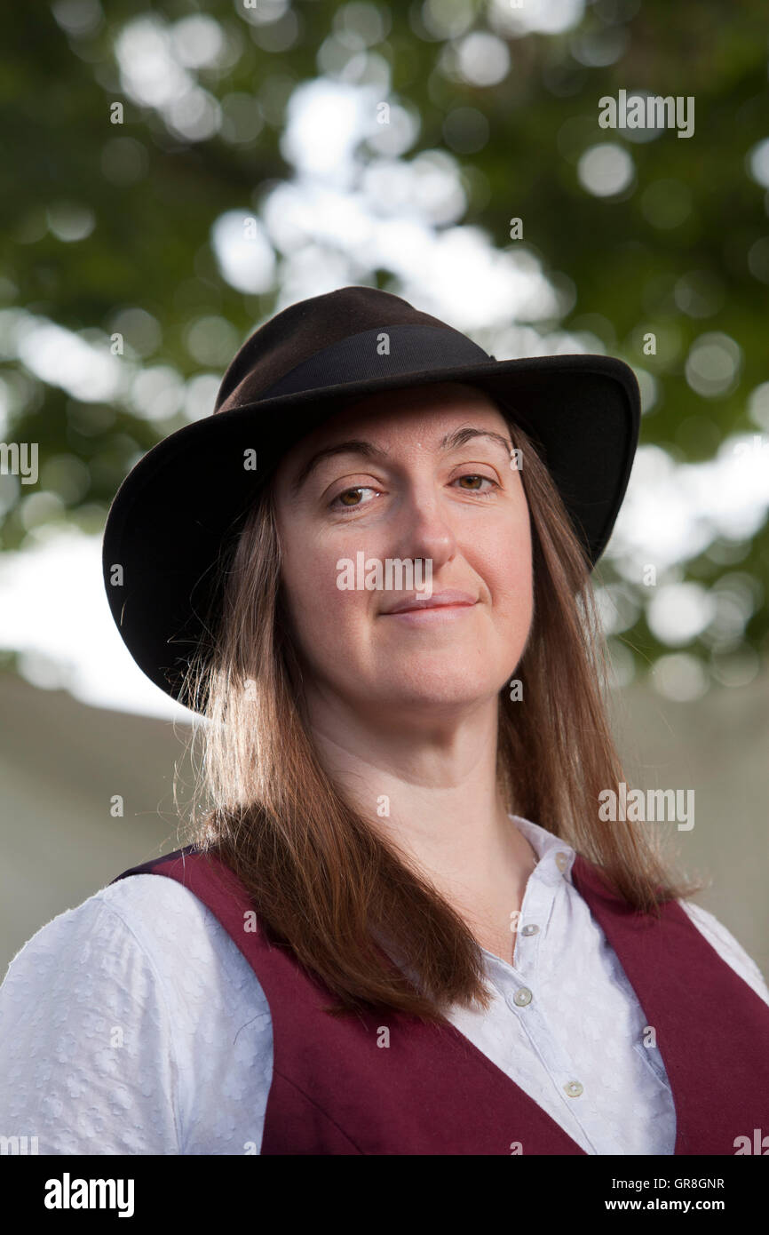 Frances Hardinge, the British children's writer, at the Edinburgh ...