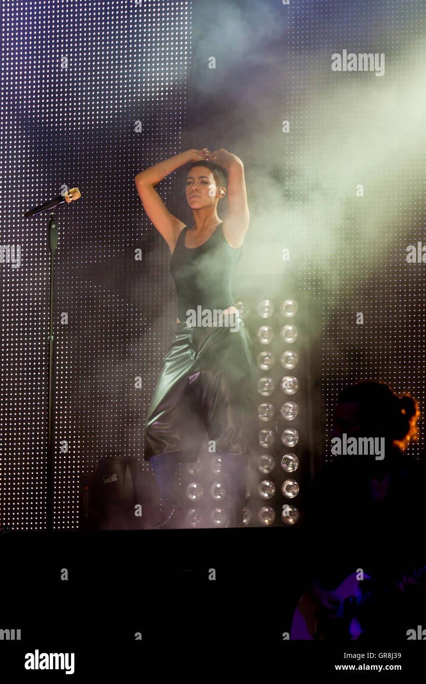 Frida Gold Live On Kiel Week 2014, June 29 Stock Photo - Alamy