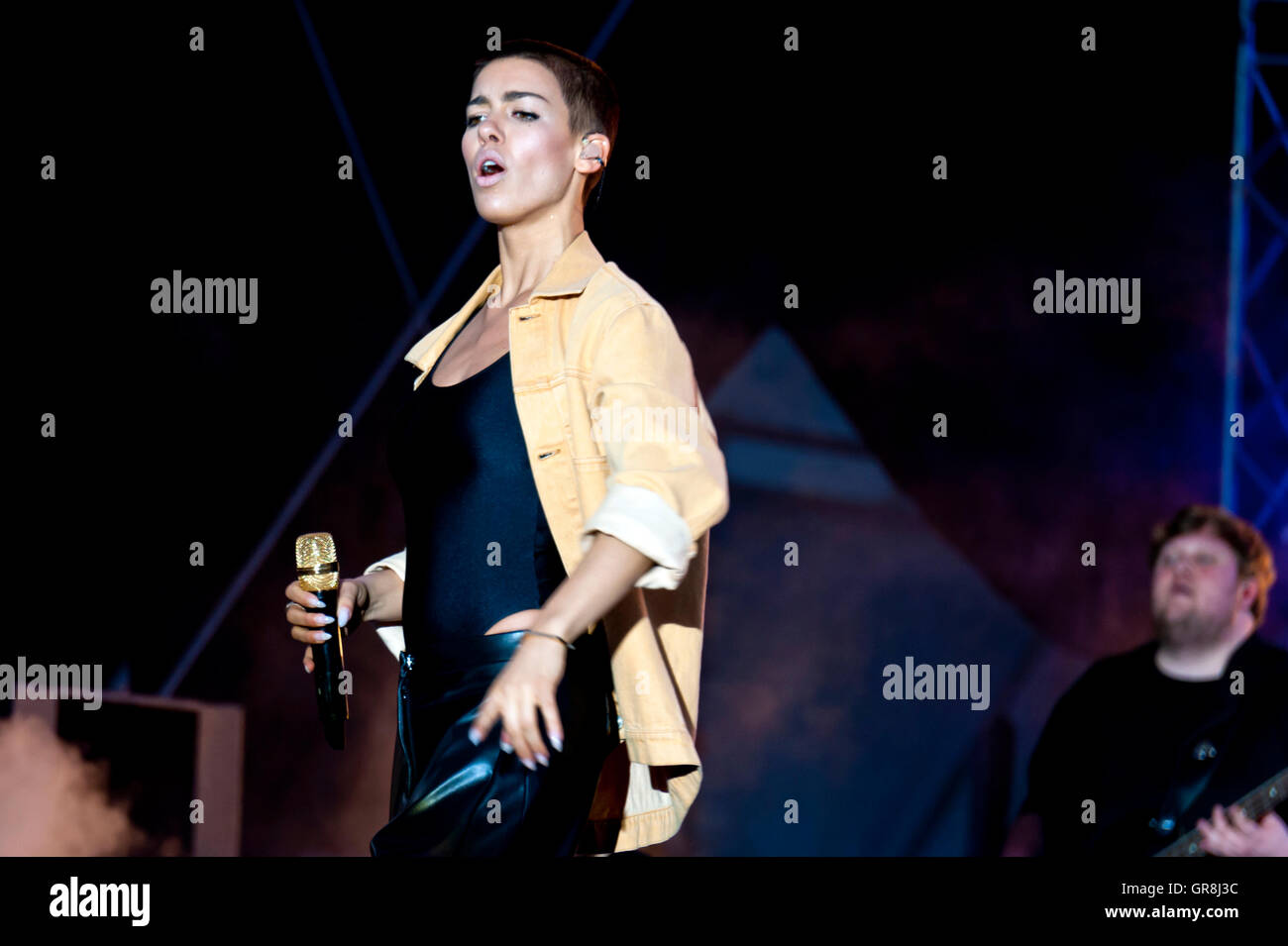 Frida Gold Live On Kiel Week 2014, June 29 Stock Photo - Alamy