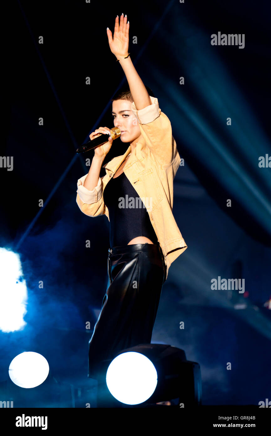 Frida Gold Live On Kiel Week 2014, June 29 Stock Photo - Alamy