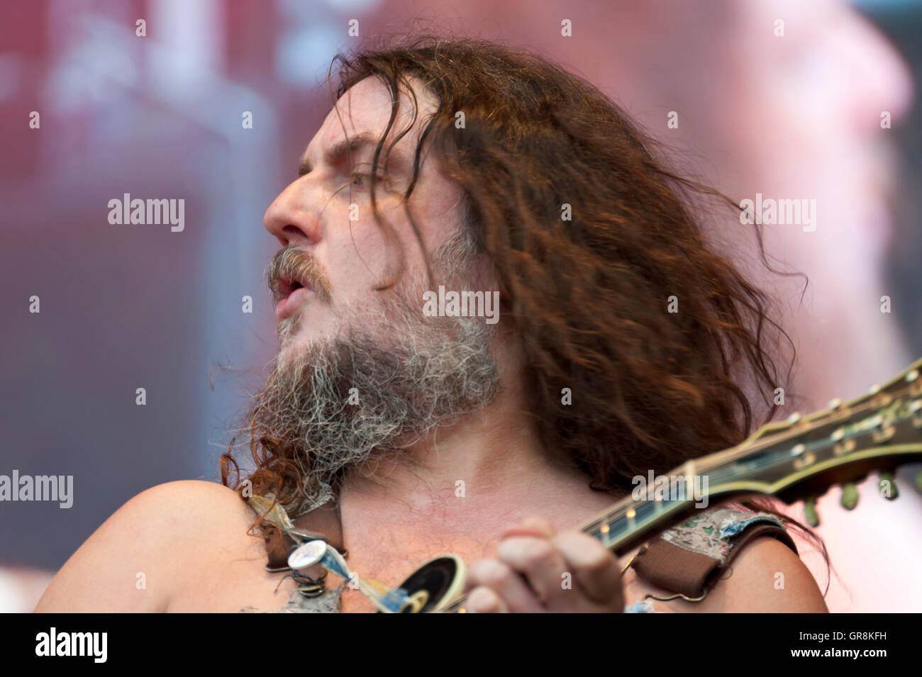 Kiel, Germany, June 25, 2015 American Rockgrass-Band Hayseed Dixie Live ...