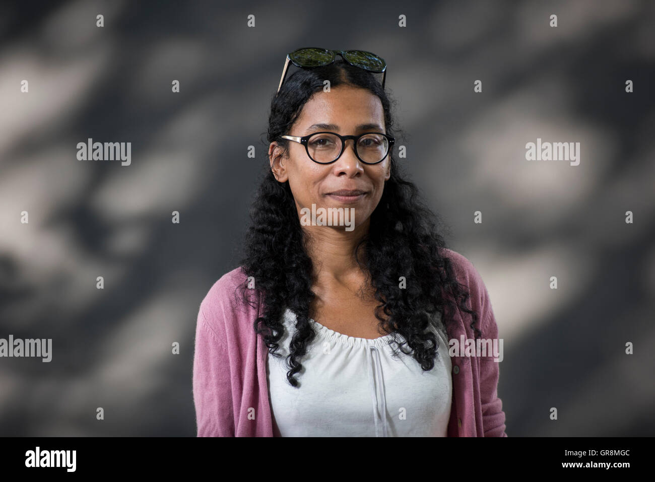 Novelist and short story writer Bessora Stock Photo - Alamy