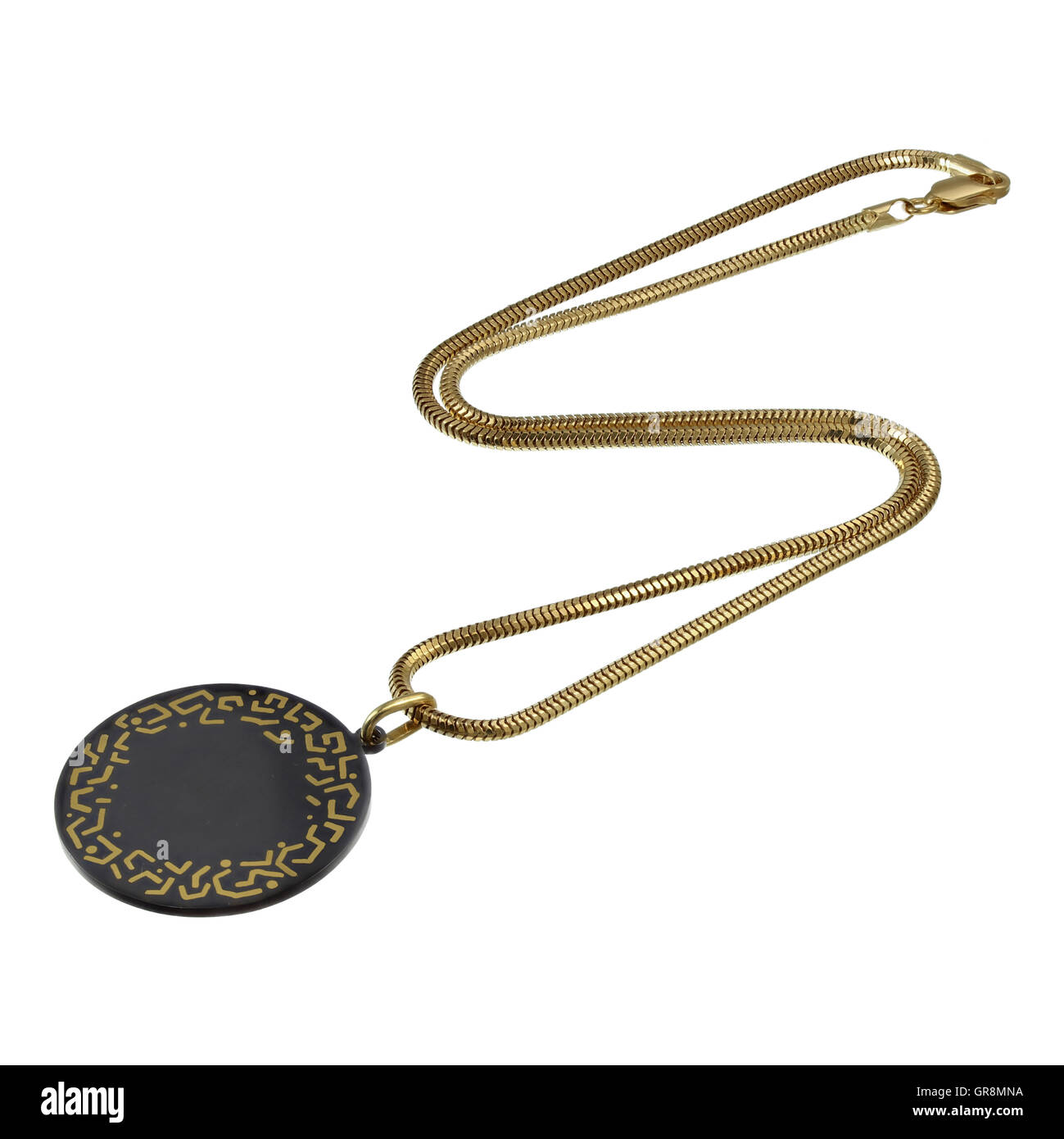 Gold chain detail Cut Out Stock Images & Pictures - Alamy