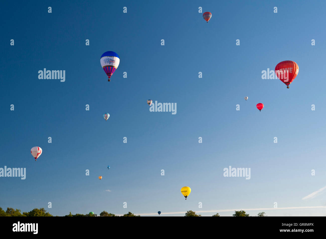 8. International Balloon Sail In Kiel, Germany, June 21-29, 2014 Stock ...