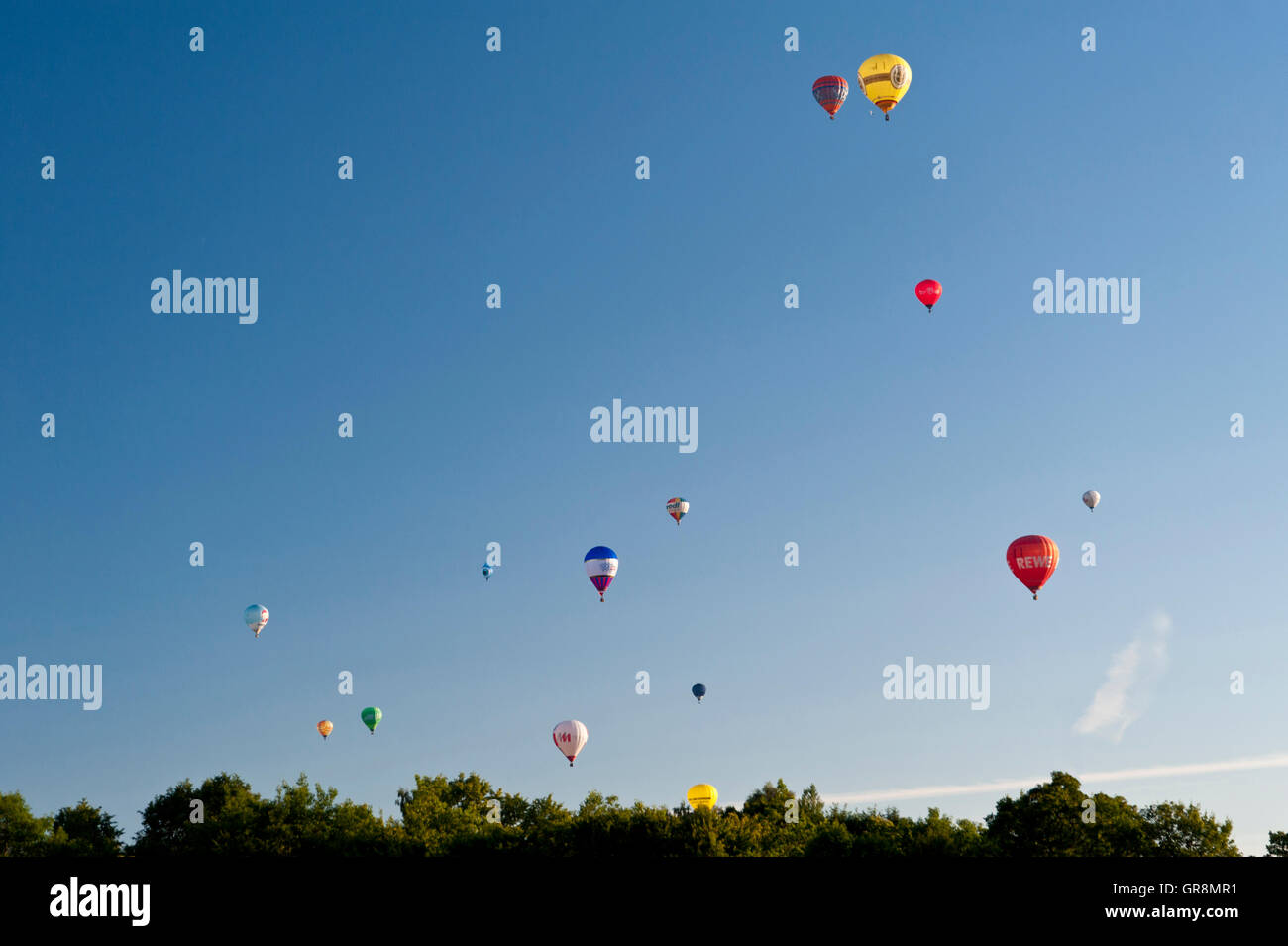8. International Balloon Sail In Kiel, Germany, June 21-29, 2014 Stock ...