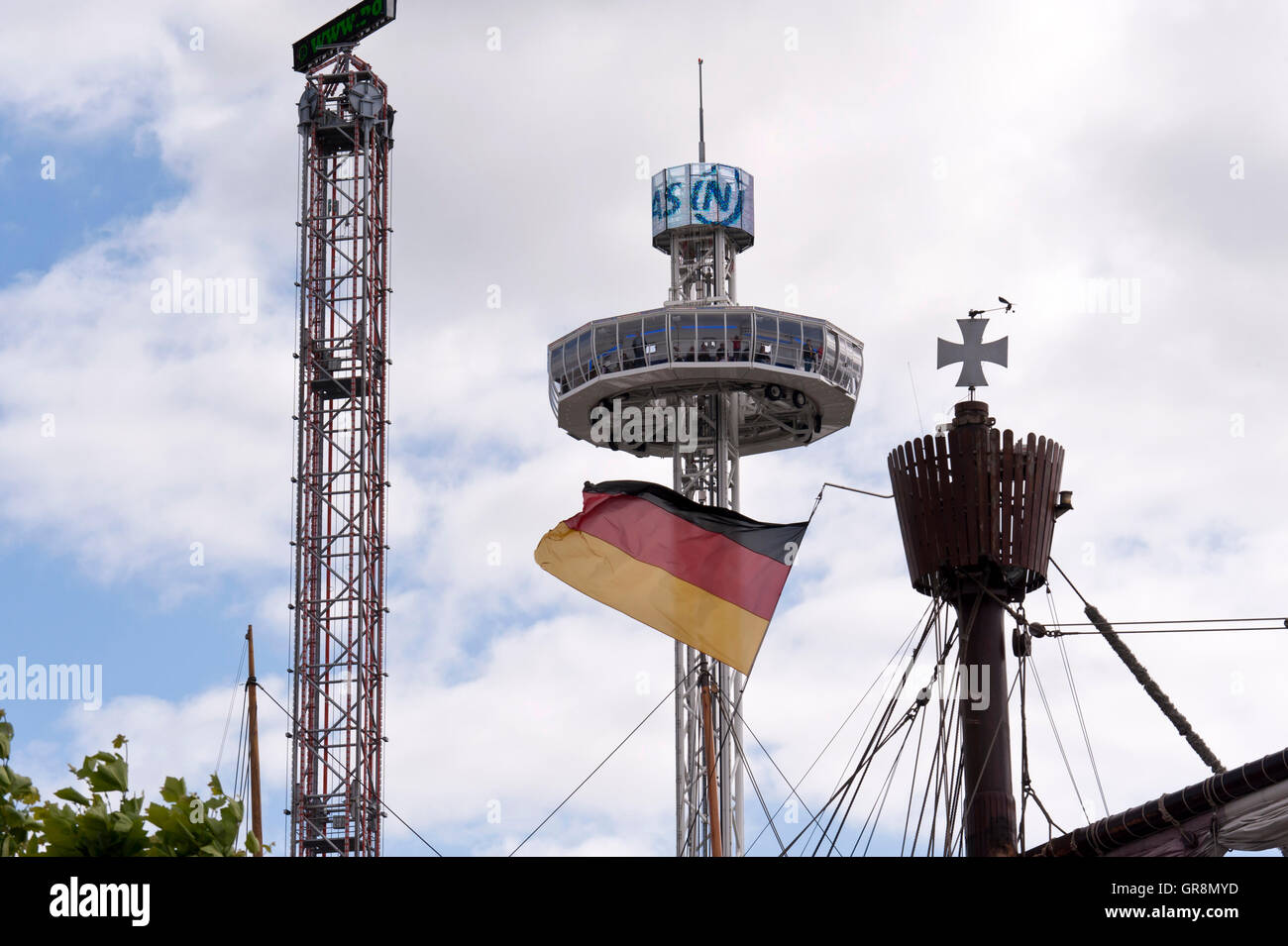 Kiel Week 2014 In The Port Of Kiel, Germany Stock Photo - Alamy