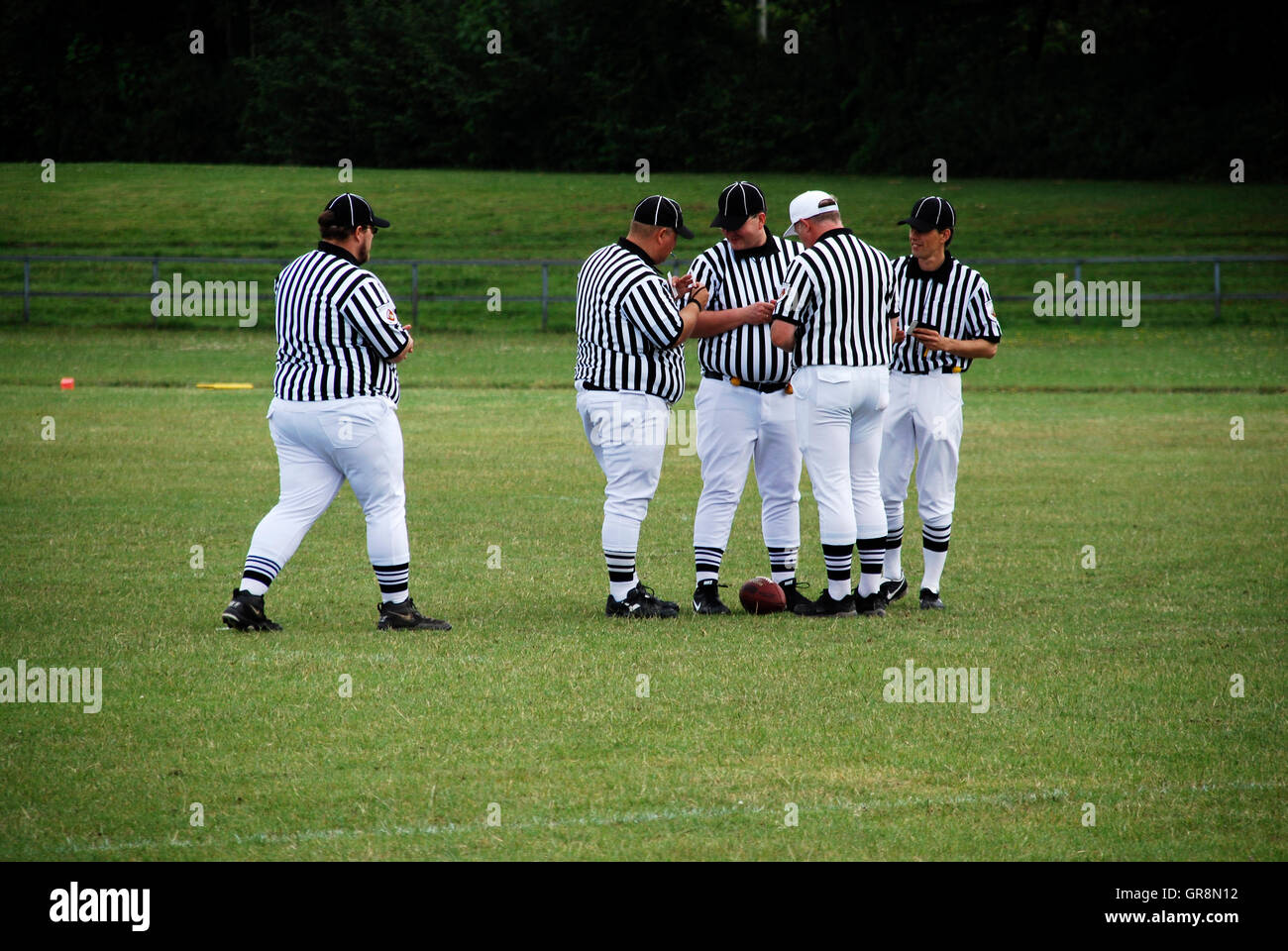 American Football Scene Stock Photo - Alamy