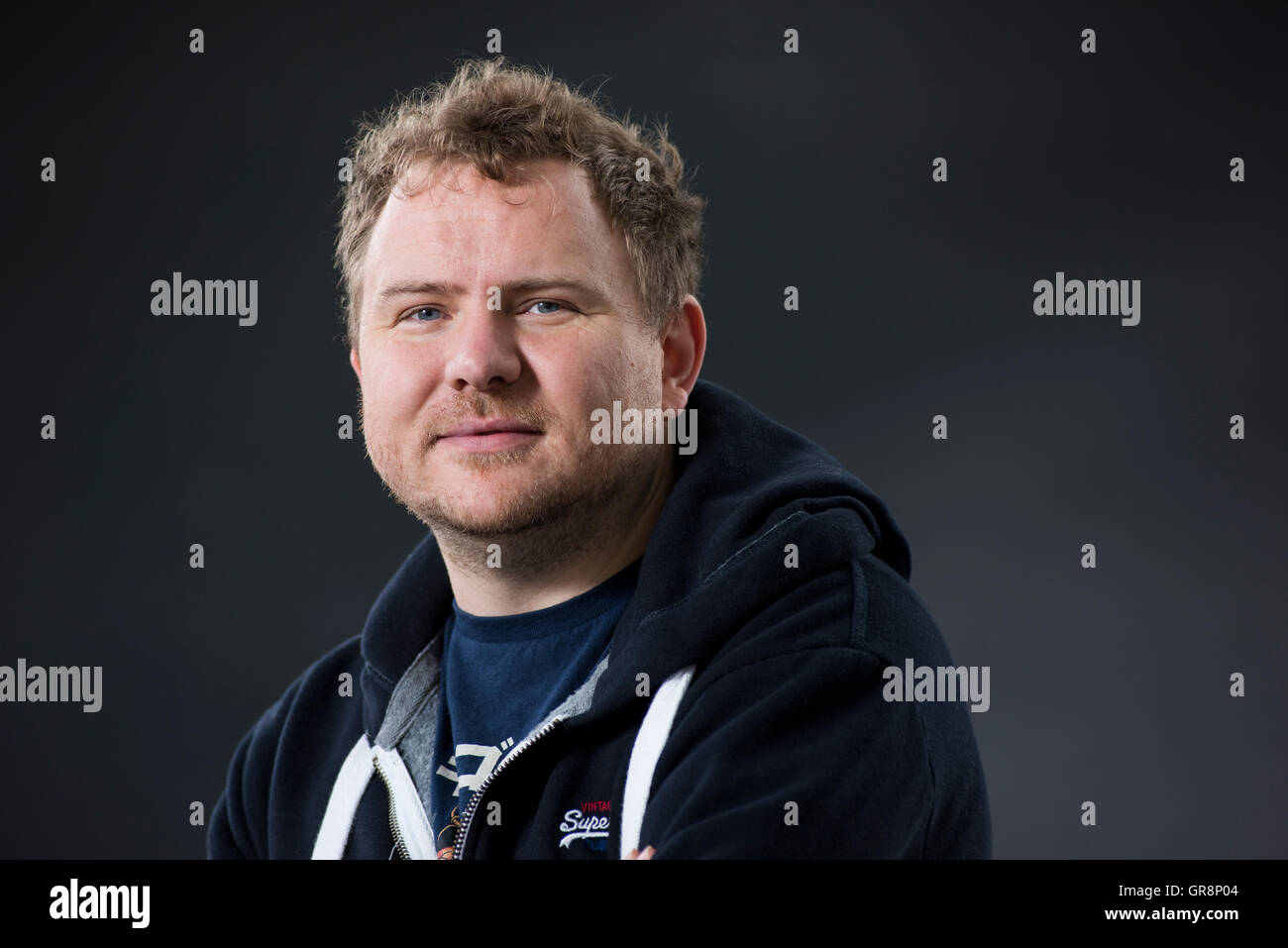 Poet Mark Grist Stock Photo - Alamy