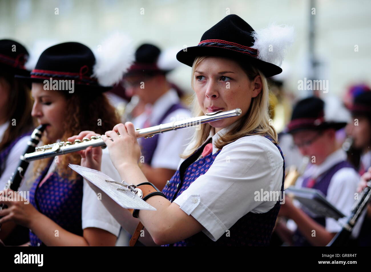 Austrian folk musician hi-res stock photography and images - Alamy