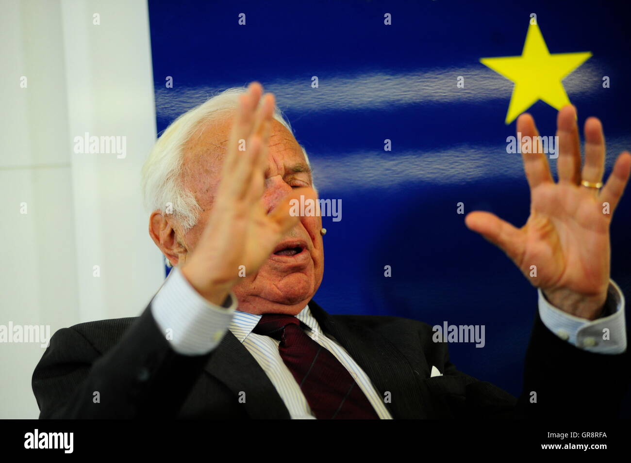 Dialogue With Ioan Holender Stock Photo - Alamy