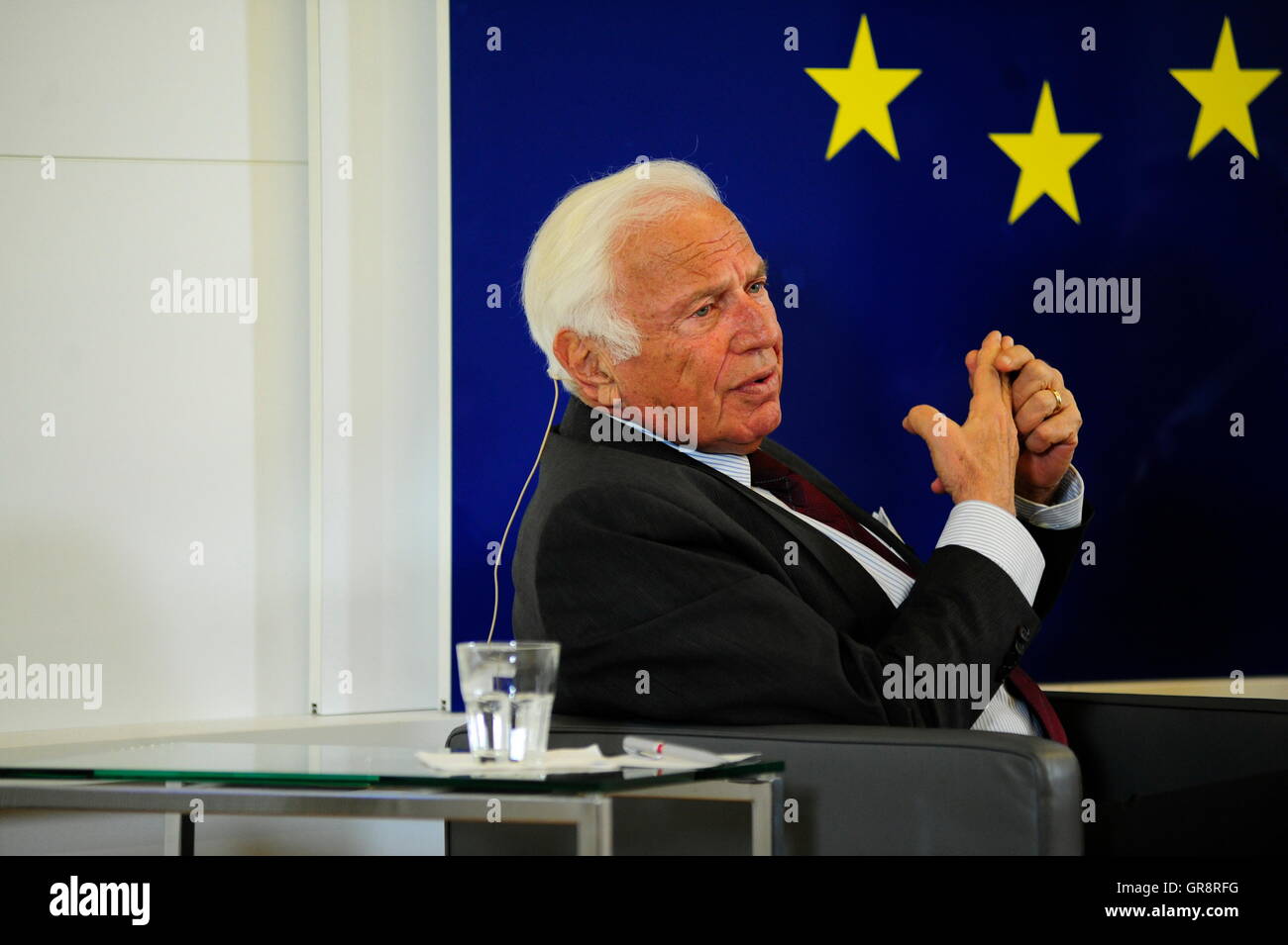 Dialogue With Ioan Holender Stock Photo - Alamy