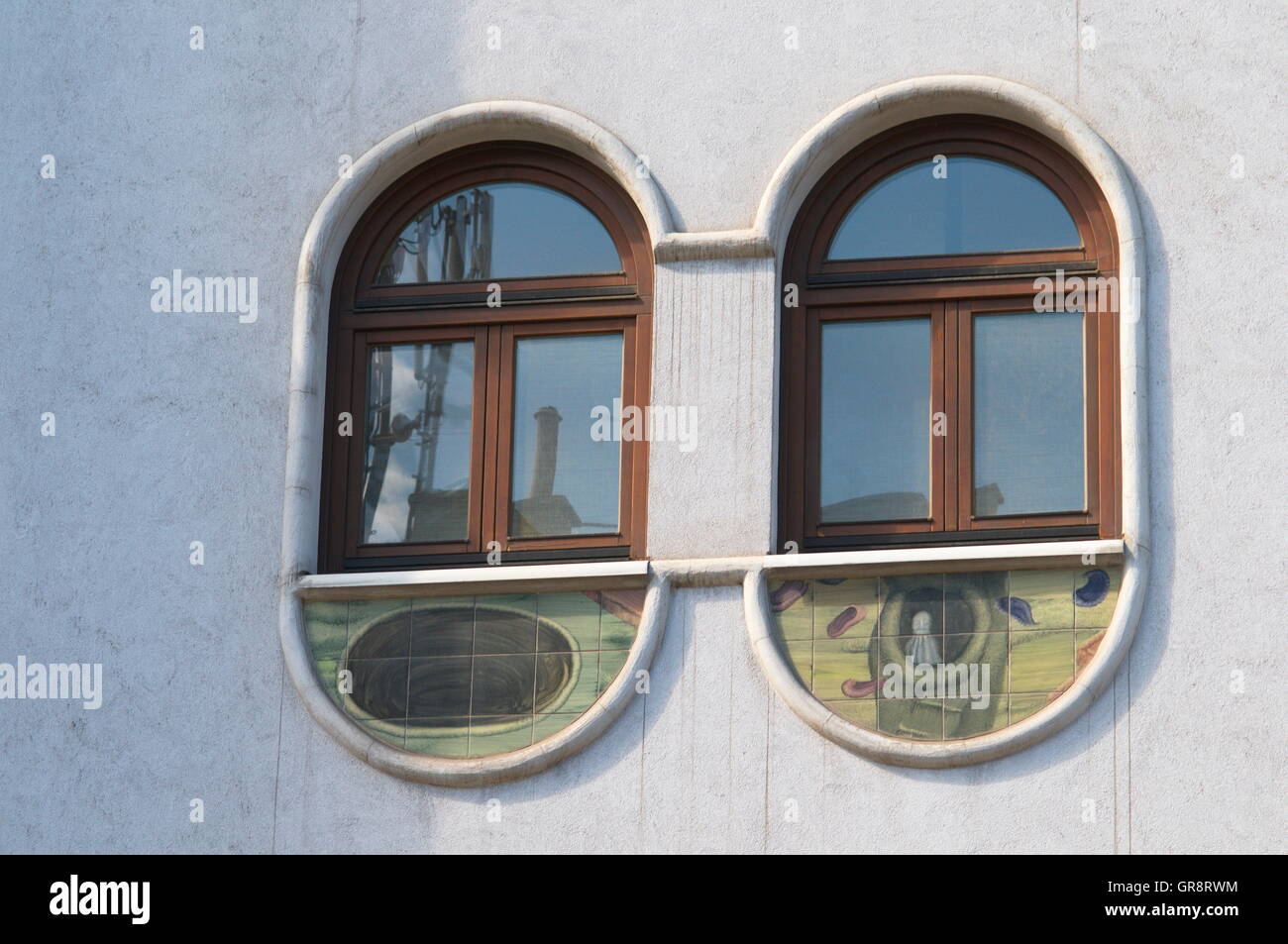 Arik Brauer House-Vienna Stock Photo - Alamy