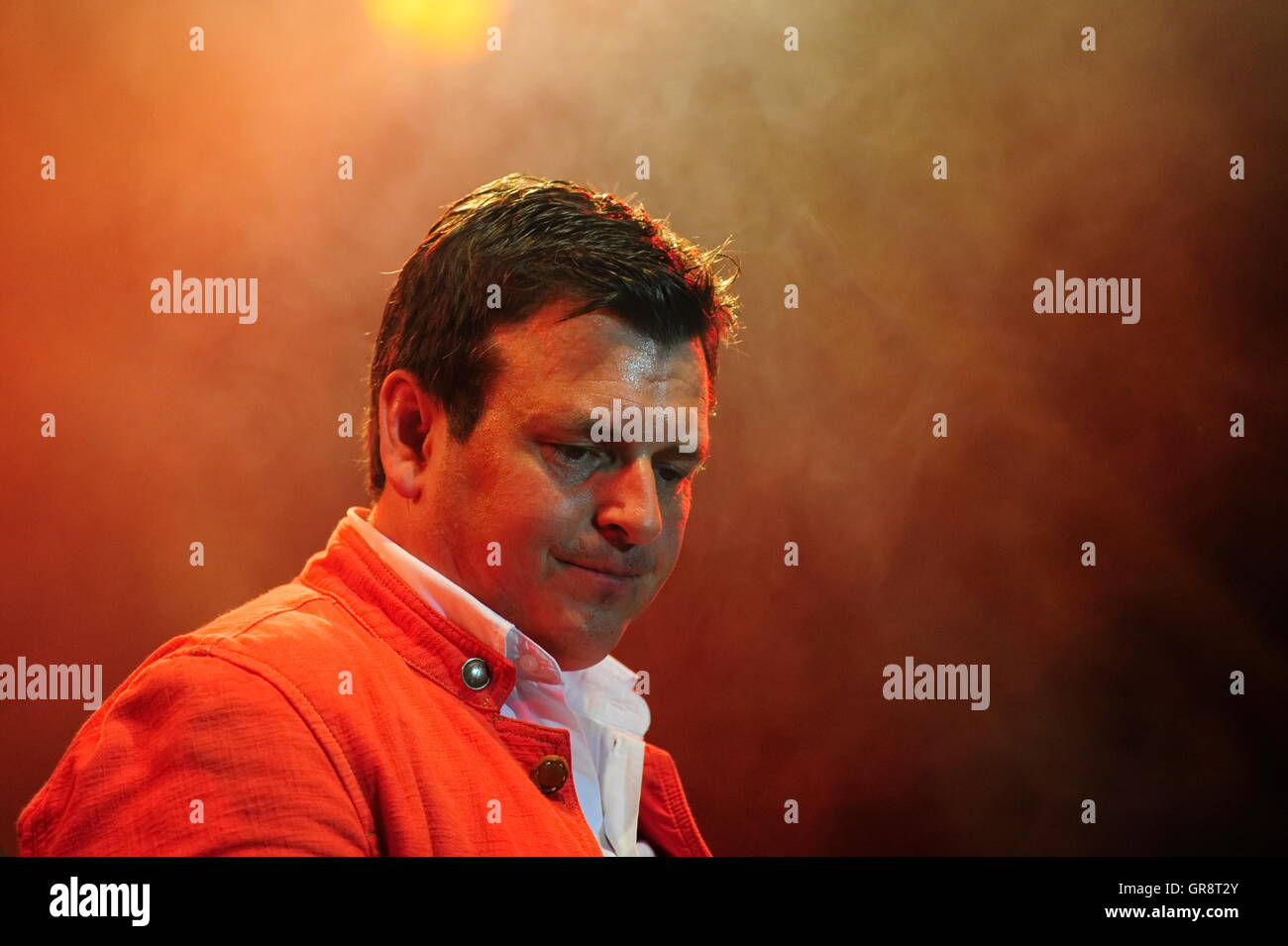 Marc Pircher On Stage Stock Photo - Alamy