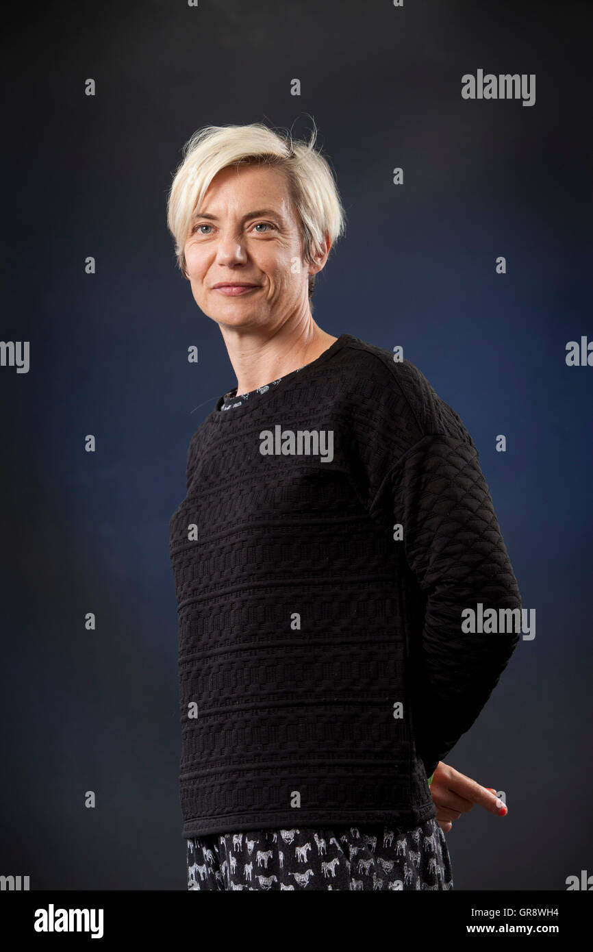 Miranda Sawyer, the English journalist and broadcaster, at the ...