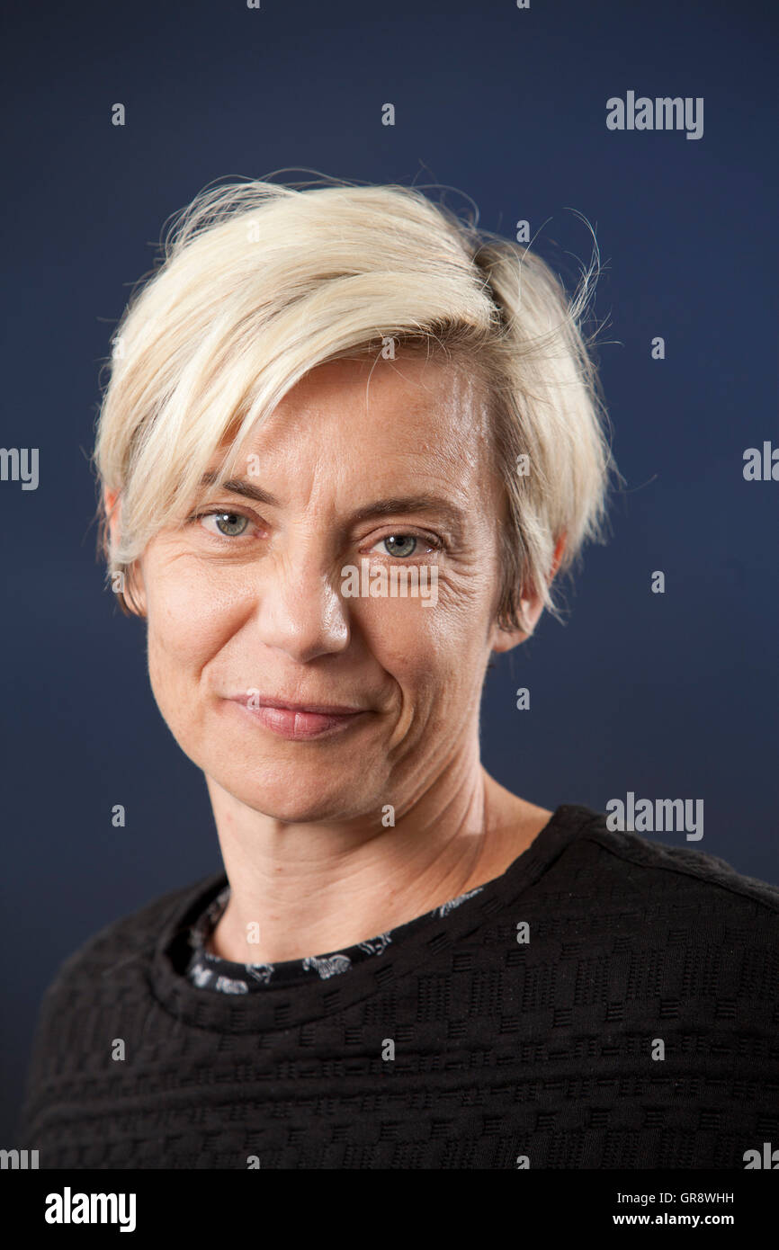 Miranda Sawyer, the English journalist and broadcaster, at the ...