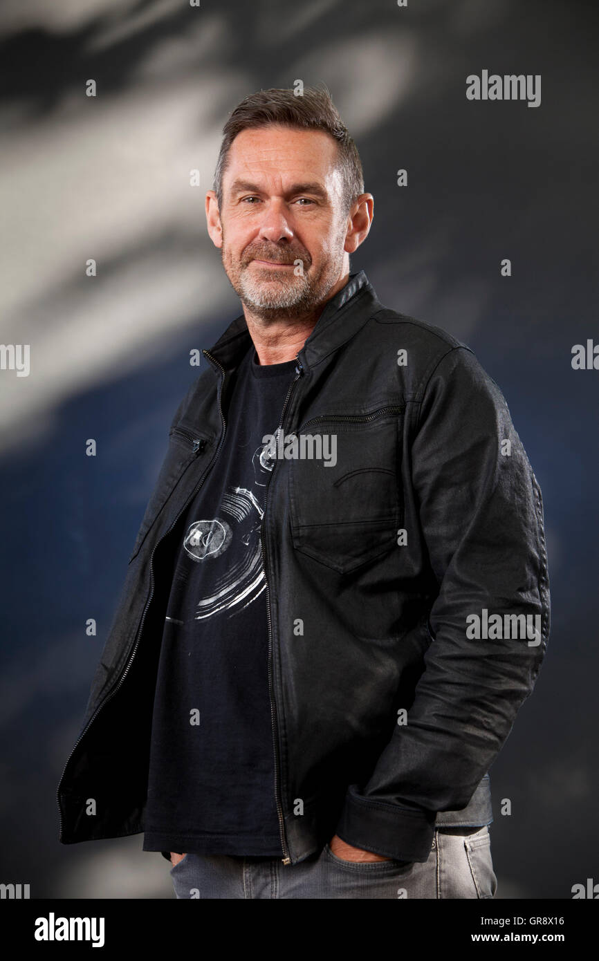 Paul Mason, the English journalist and broadcaster, at the Edinburgh ...