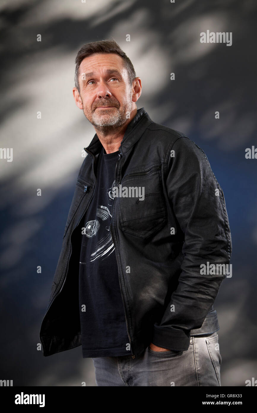 Paul Mason, the English journalist and broadcaster, at the Edinburgh ...