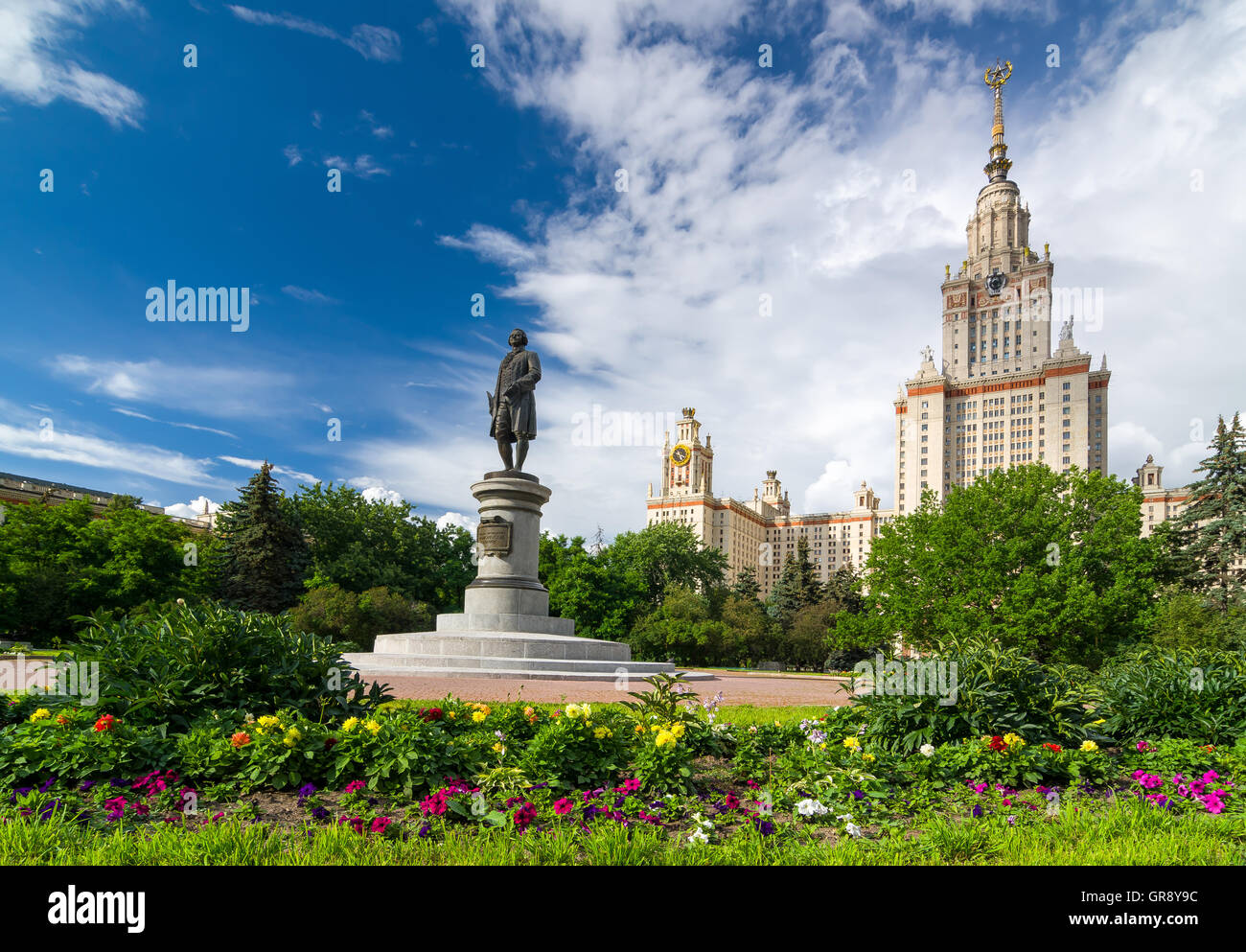 Moscow university lomonosov hi-res stock photography and images - Alamy