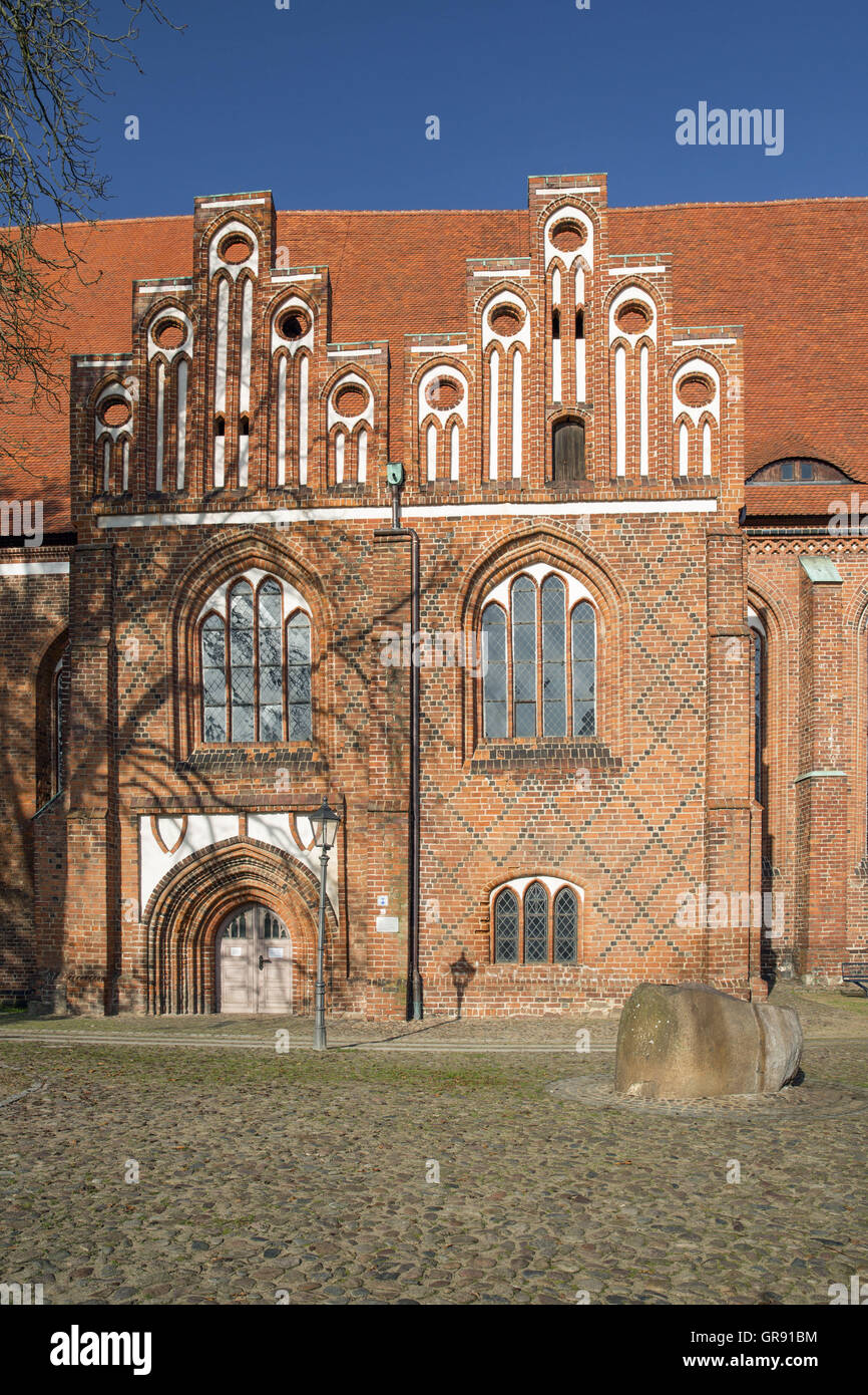 St. Mary S Church In Wittstock Dosse, Mecklenburg, Germany Stock Photo ...