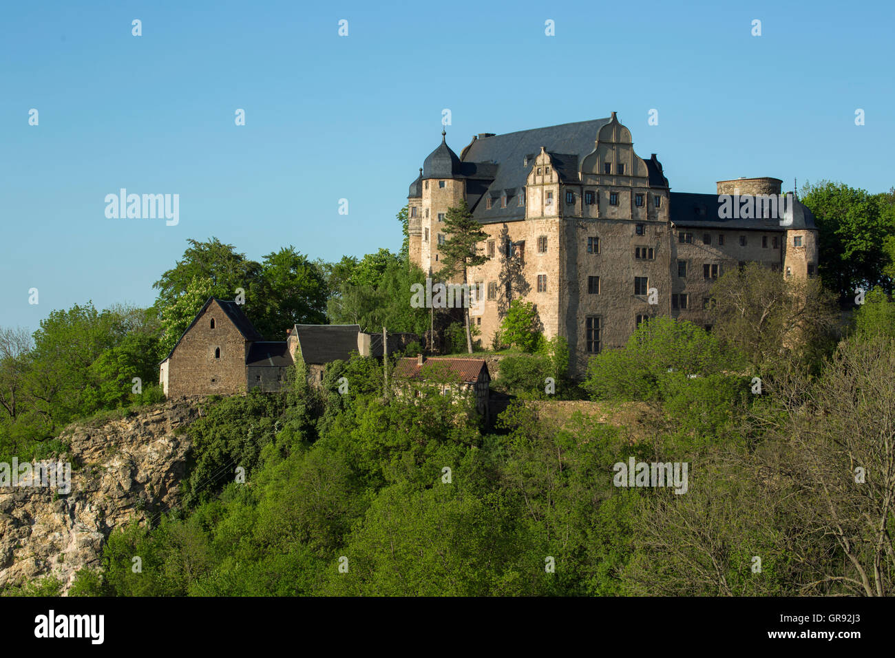 Castle Könitz, Saalfeld-Rudolstadt, Thuringia, Germany Stock Photo - Alamy