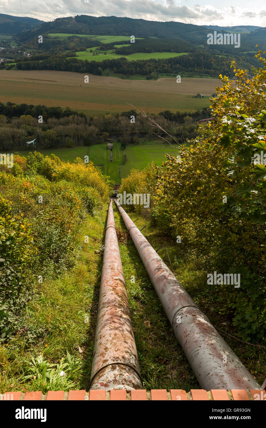 Cooling Water Line Of The Saale At Kaulsdorf To Former Maxhütte ...