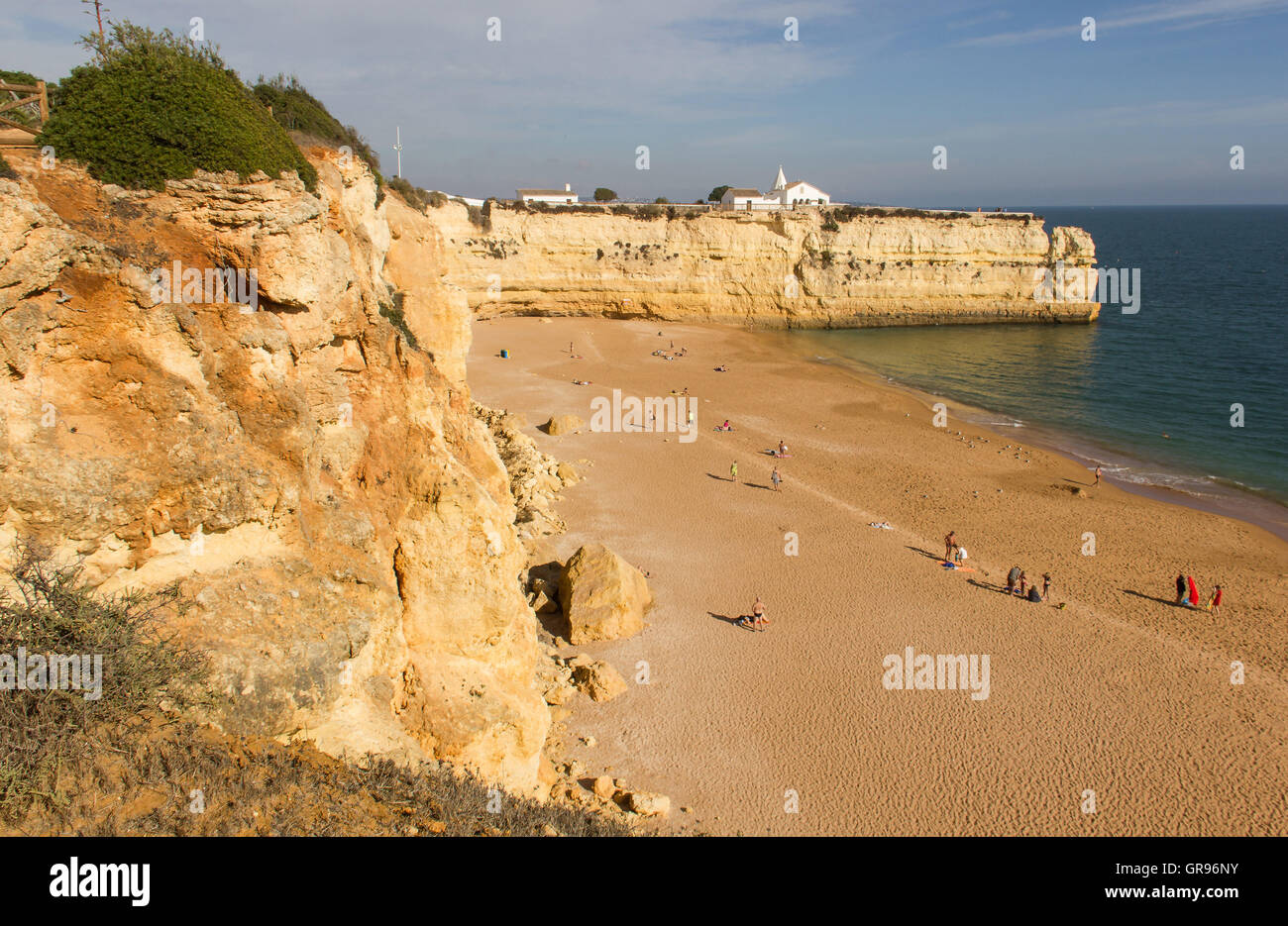 Praia Da Senhora Rocha, Algarve, Portugal Stock Photo - Alamy