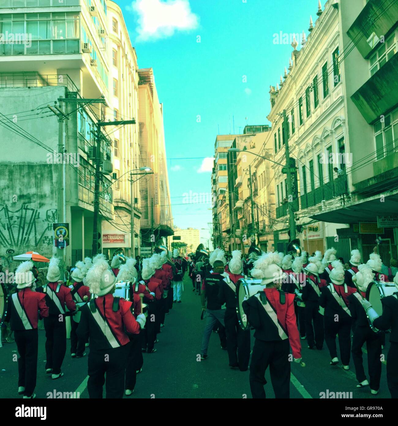 Band on parade hi-res stock photography and images - Alamy