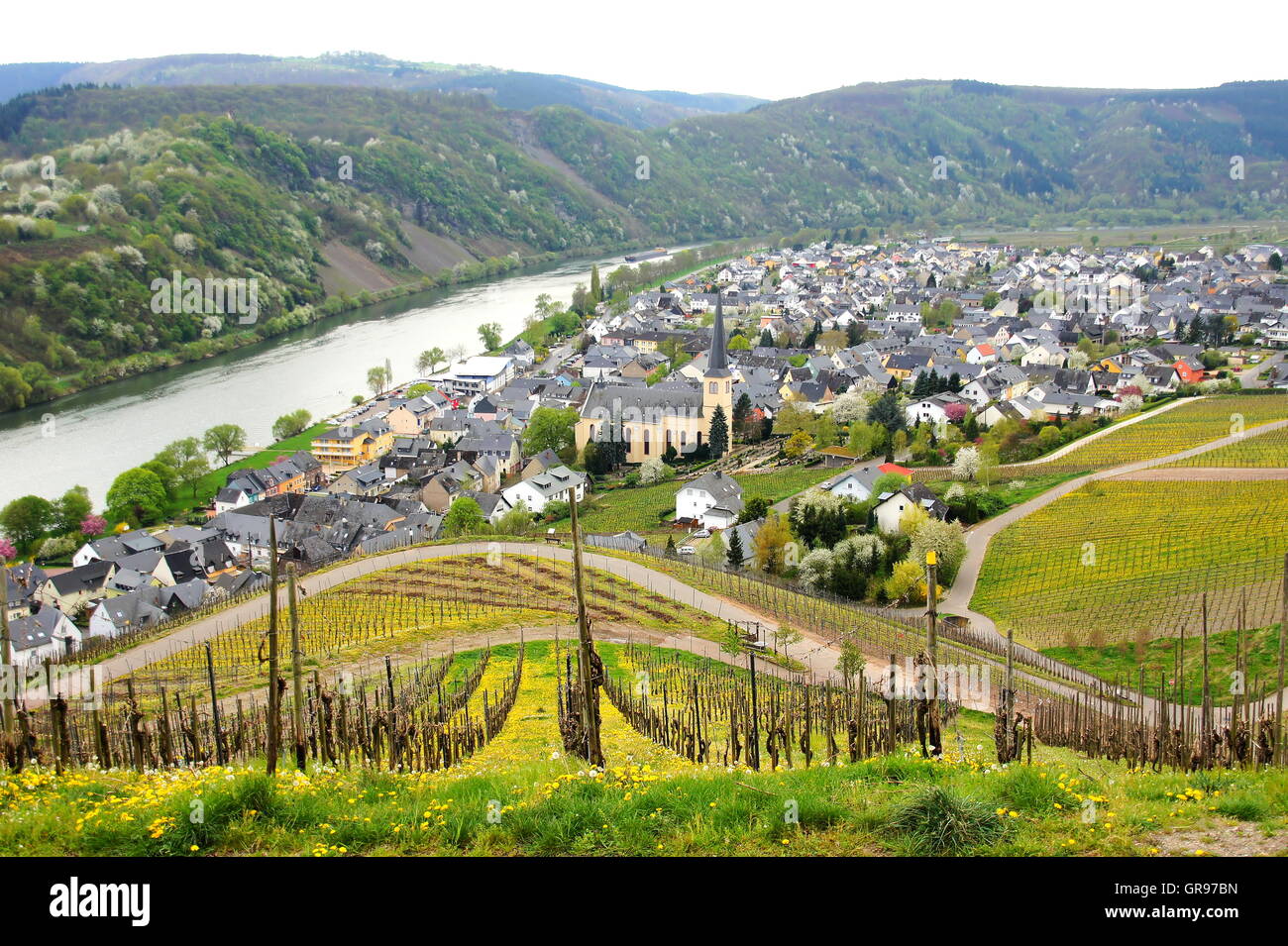 Wine kröv village hi-res stock photography and images - Alamy