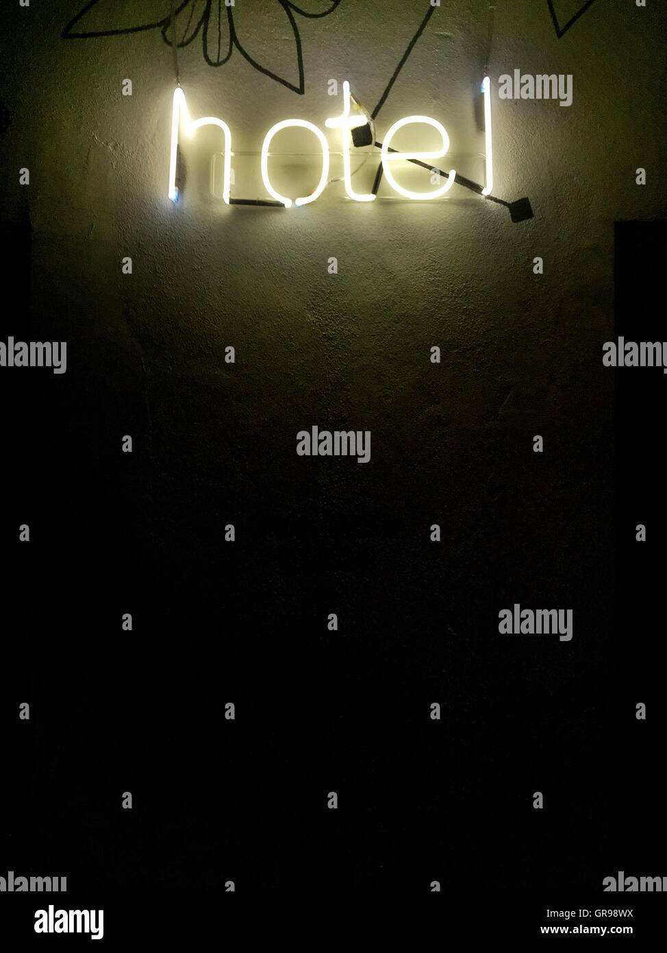 Neon illuminated berlin sign hi-res stock photography and images - Alamy