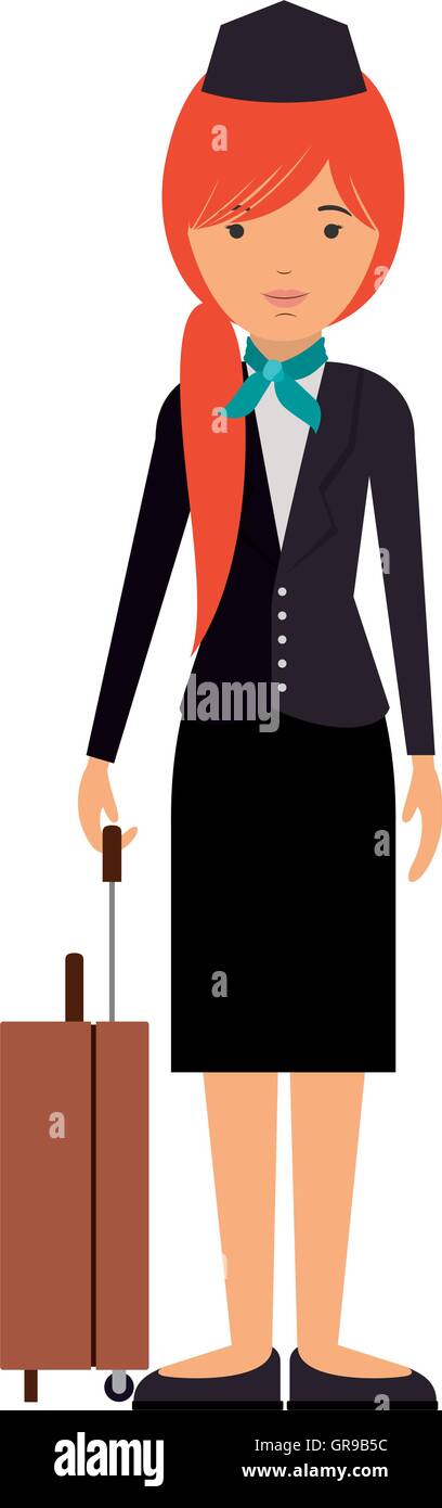 woman cartoon with uniform design Stock Vector Image & Art - Alamy