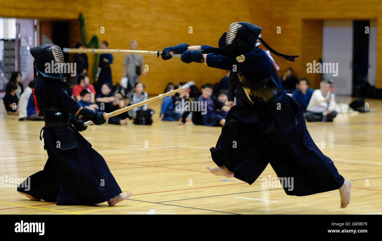Kendo Fighting High Resolution Stock Photography and Images - Alamy