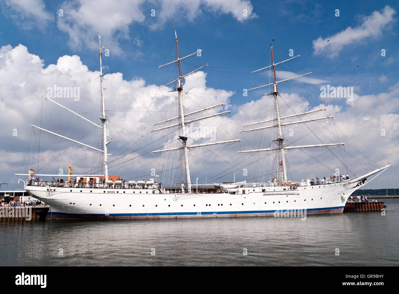 Gorch Fock I In Stralsund, Germany Stock Photo - Alamy