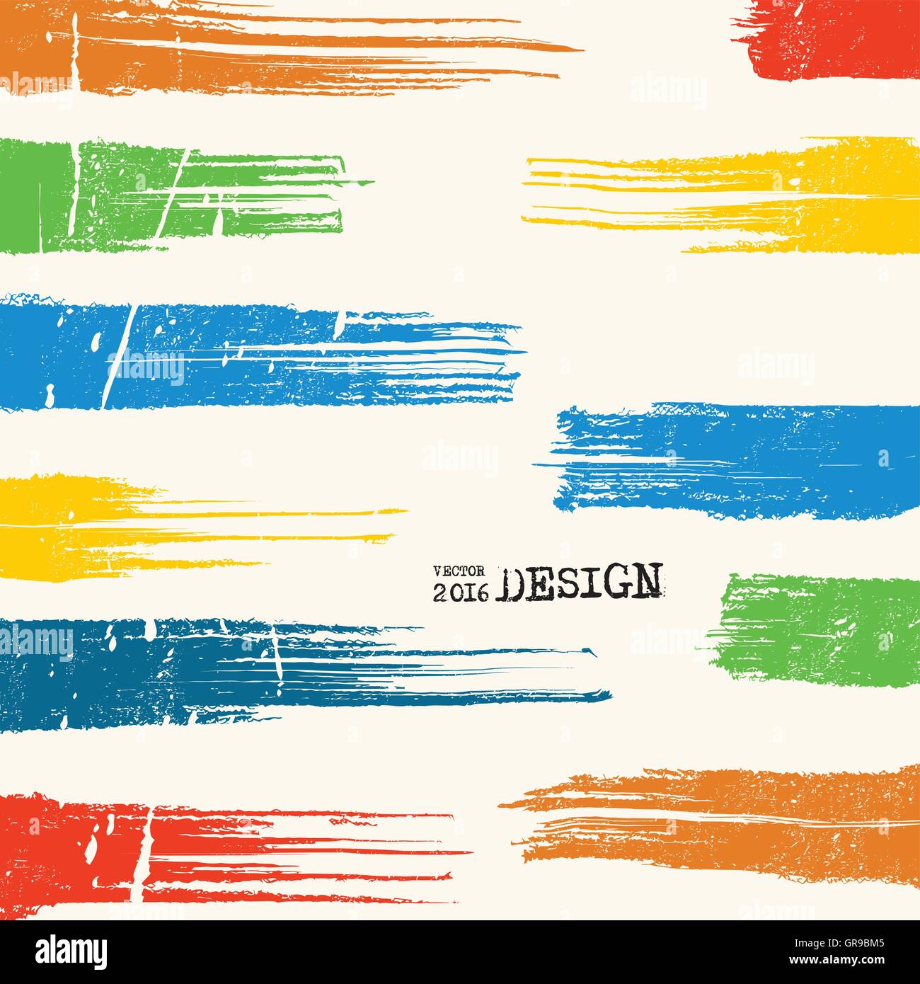 Artwork with Color Strip Background Stock Vector Image & Art - Alamy