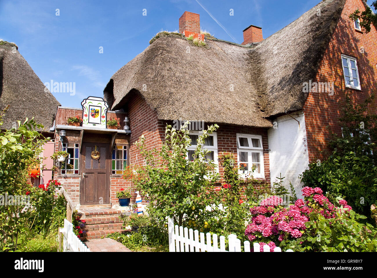 Hallig Oland In Germany Stock Photo - Alamy