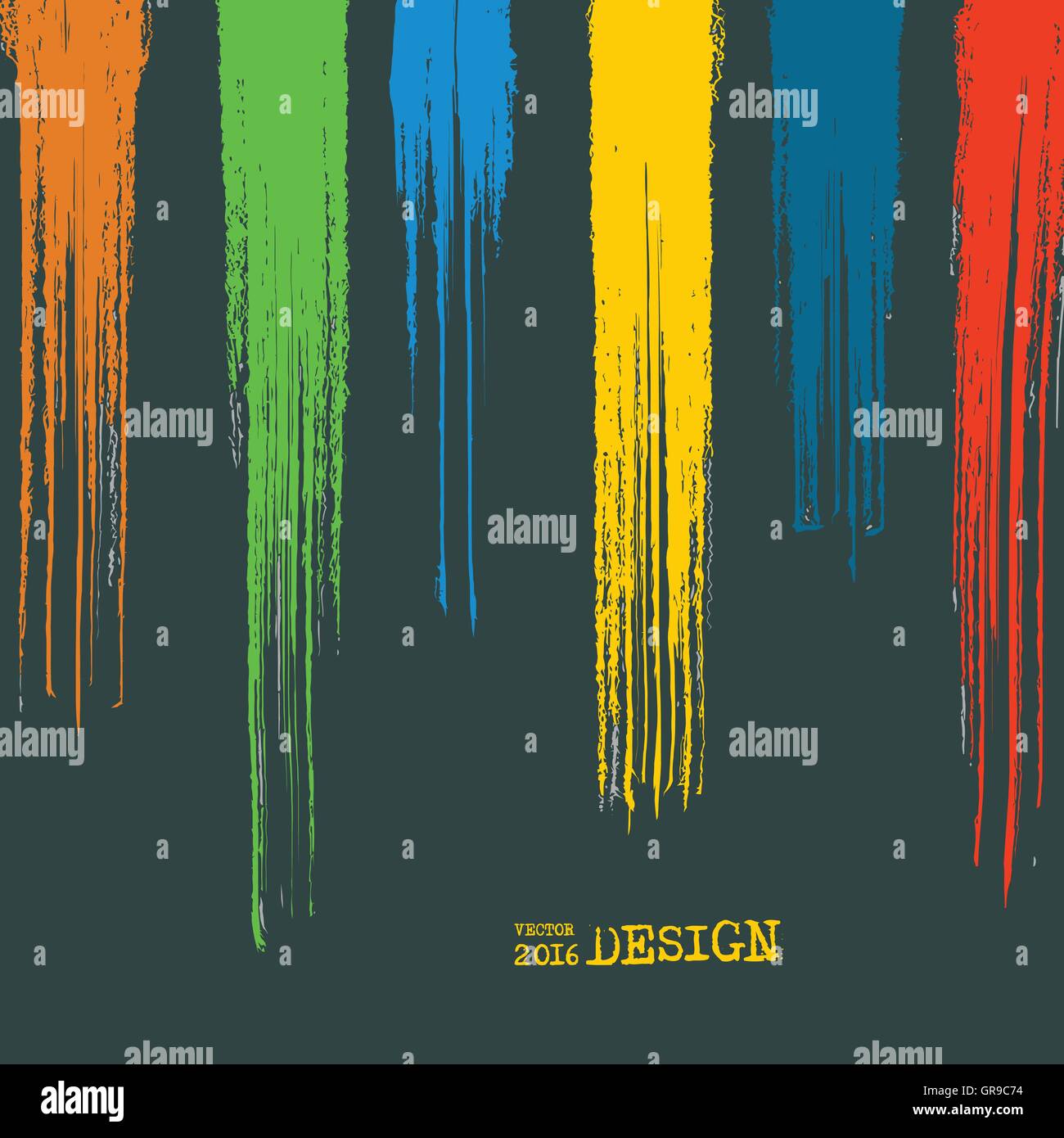 Artwork with Color Strip Background Stock Vector Image & Art - Alamy